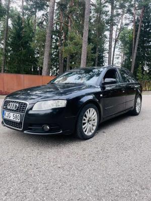 Melns Audi A4 2007 Viļņa, ar dzinēja tilpumu 2.70 L un nobraukumu 333 tūkst. km par 2150 €, foto 1 vietnē AUTOMOTO.COM.LV