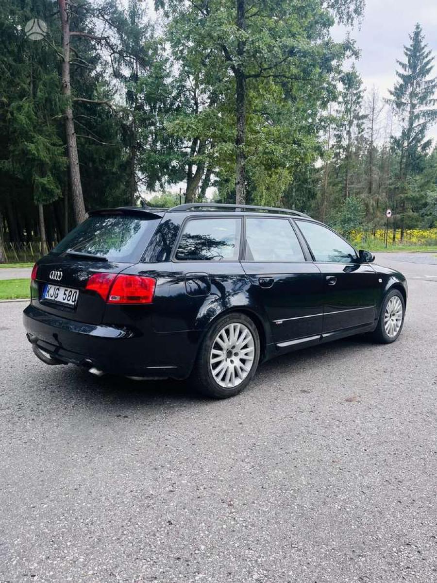 Melns Audi A4 2007 Viļņa, ar dzinēja tilpumu 2.70 L un nobraukumu 333 tūkst. km par 2150 €, foto 5 vietnē AUTOMOTO.COM.LV