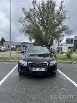 Black Audi A4 2007 in Riga, with an engine capacity of 2.00 L and mileage of 390 thousand km for 1390 €, photo 3 on AUTOMOTO.COM.LV