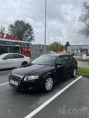 Black Audi A4 2007 in Riga, with an engine capacity of 2.00 L and mileage of 390 thousand km for 1390 €, photo 4 on AUTOMOTO.COM.LV