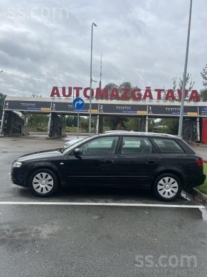 Black Audi A4 2007 in Riga, with an engine capacity of 2.00 L and mileage of 390 thousand km for 1390 €, photo 5 on AUTOMOTO.COM.LV