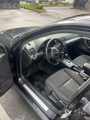 Black Audi A4 2007 in Riga, with an engine capacity of 2.00 L and mileage of 390 thousand km for 1390 €, photo 10 on AUTOMOTO.COM.LV