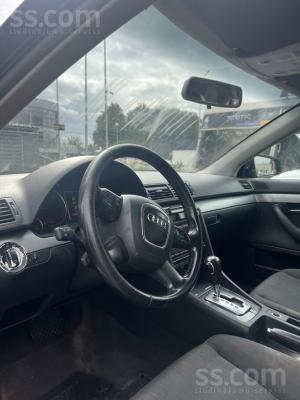 Black Audi A4 2007 in Riga, with an engine capacity of 2.00 L and mileage of 390 thousand km for 1390 €, photo 11 on AUTOMOTO.COM.LV