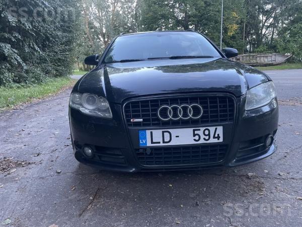 Ауди А4 2007 в Юрмала на AUTOMOTO.COM.LV Черный Ауди А4 2007 в Юрмала, объемом двигателя 2.00 л и пробегом 344 тыс. км за 1700 €, фото 4 на AUTOMOTO.COM.LV