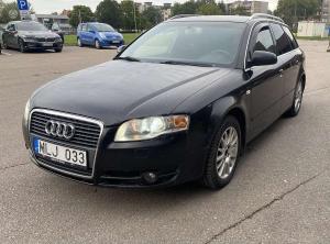 Черный Ауди А4 2007 в Каунас, объемом двигателя 1.90 л и пробегом 450 тыс. км за 1400 €, фото  на AUTOMOTO.COM.LV