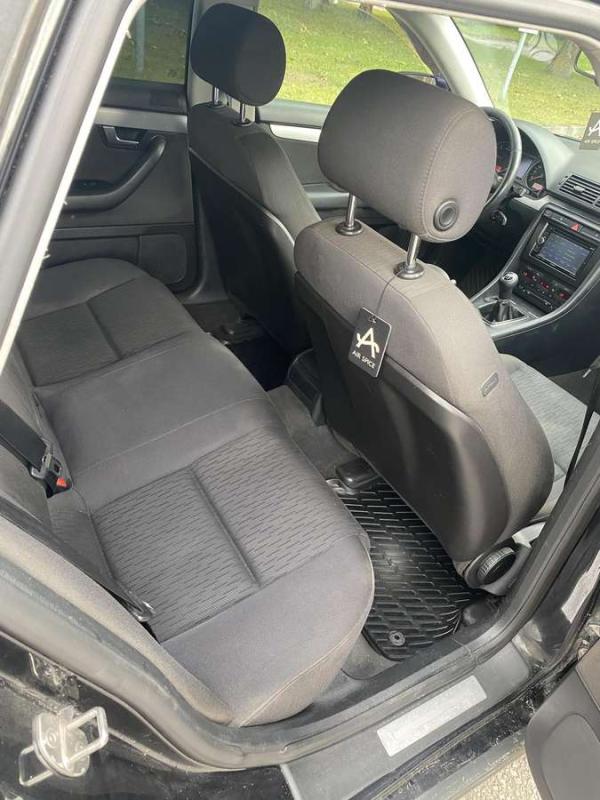 Black Audi A4 2007 in Kaunas, with an engine capacity of 1.90 L and mileage of 450 thousand km for 1400 €, photo 7 on AUTOMOTO.COM.LV