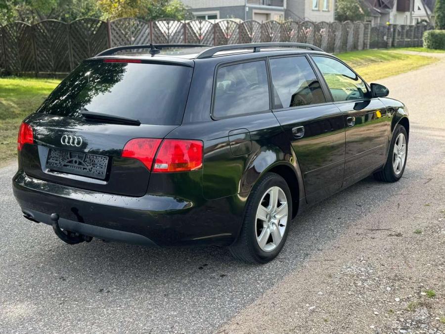 Melns Audi A4 2007 Utena, ar dzinēja tilpumu 1.99 L un nobraukumu 290 tūkst. km par 2999 €, foto 6 vietnē AUTOMOTO.COM.LV