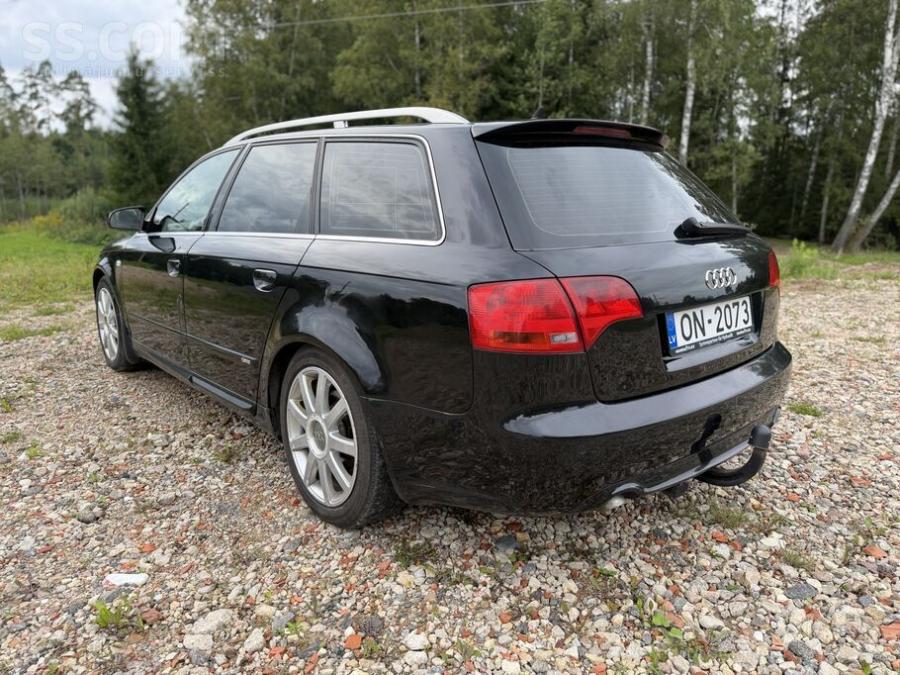 Melns Audi A4 2007 Cēsis, ar dzinēja tilpumu 3.00 L un nobraukumu 0 tūkst. km par 2950 €, foto 1 vietnē AUTOMOTO.COM.LV