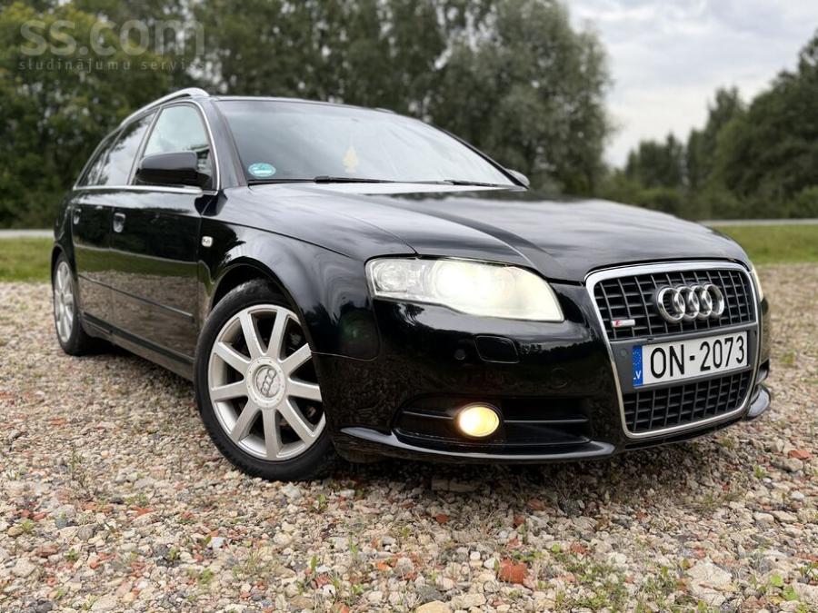 Melns Audi A4 2007 Cēsis, ar dzinēja tilpumu 3.00 L un nobraukumu 0 tūkst. km par 2950 €, foto 6 vietnē AUTOMOTO.COM.LV
