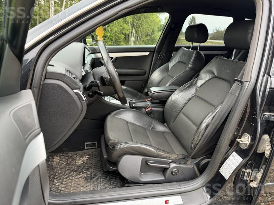 Melns Audi A4 2007 Cēsis, ar dzinēja tilpumu 3.00 L un nobraukumu 0 tūkst. km par 2950 €, foto 7 vietnē AUTOMOTO.COM.LV