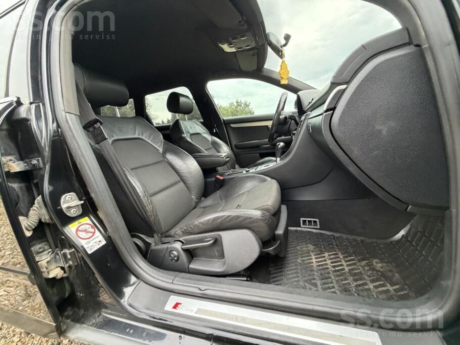 Melns Audi A4 2007 Cēsis, ar dzinēja tilpumu 3.00 L un nobraukumu 0 tūkst. km par 2950 €, foto 8 vietnē AUTOMOTO.COM.LV