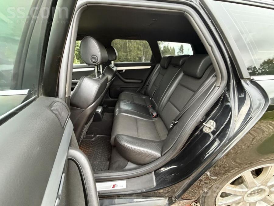 Melns Audi A4 2007 Cēsis, ar dzinēja tilpumu 3.00 L un nobraukumu 0 tūkst. km par 2950 €, foto 15 vietnē AUTOMOTO.COM.LV