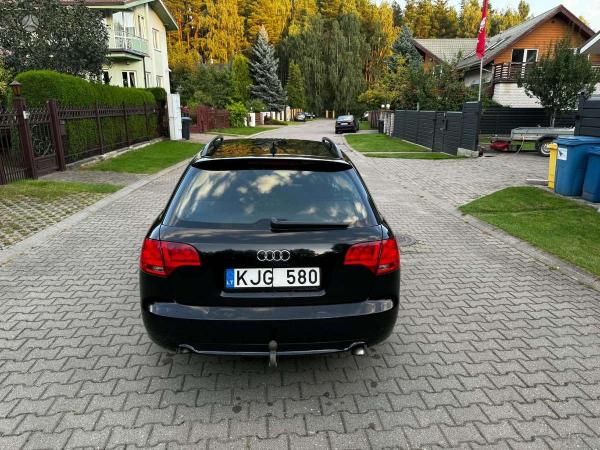 Black Audi A4 2007 in Vilnius, with an engine capacity of 2.70 L and mileage of 320 thousand km for 1950 €, photo 6 on AUTOMOTO.COM.LV