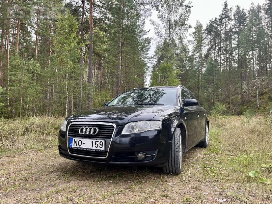 Black Audi A4 2007 in Gulbene, with an engine capacity of 2.00 L and mileage of 379 thousand km for 3000 €, photo 1 on AUTOMOTO.COM.LV