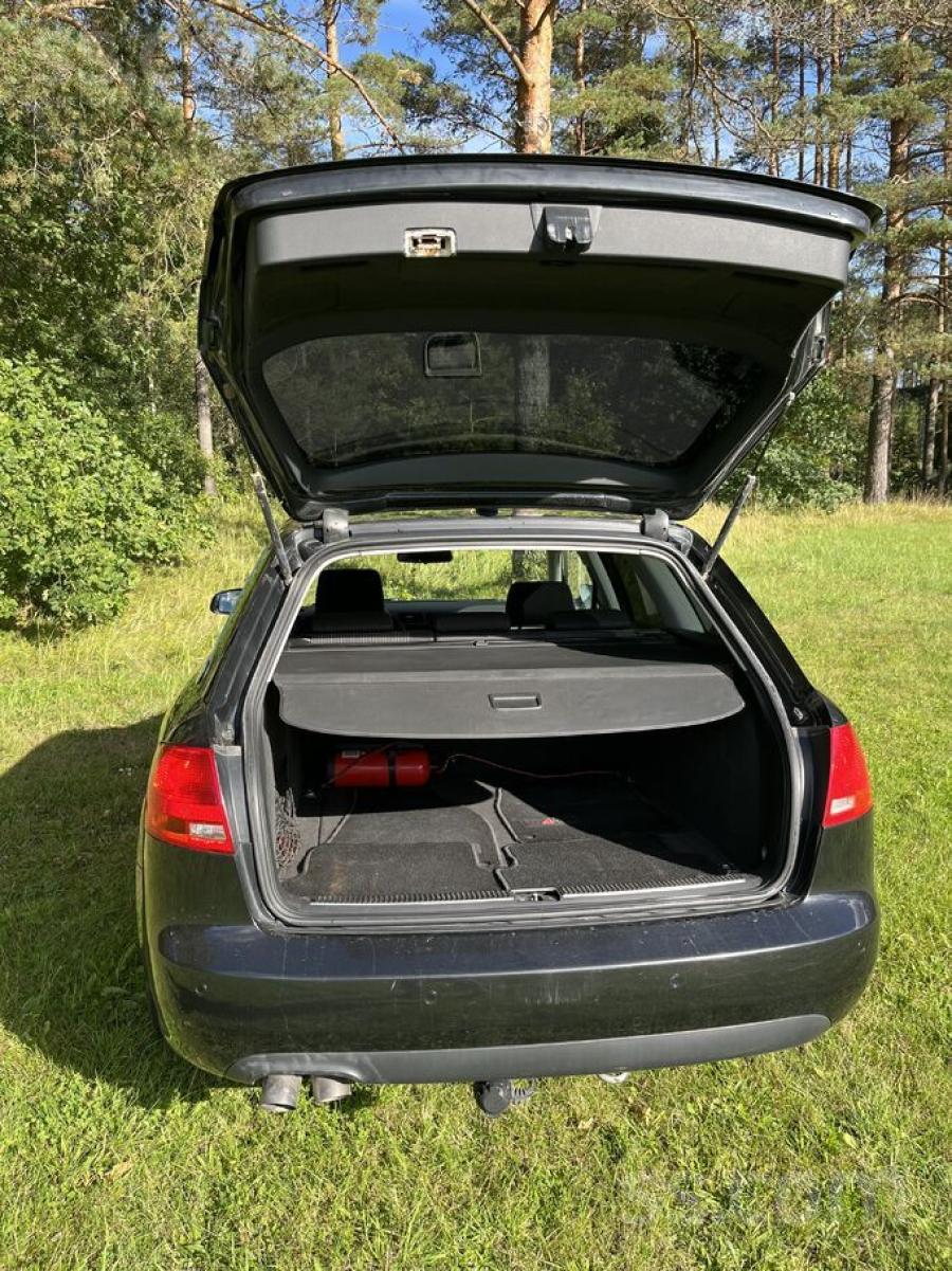 Black Audi A4 2007 in Gulbene, with an engine capacity of 2.00 L and mileage of 379 thousand km for 3000 €, photo 4 on AUTOMOTO.COM.LV