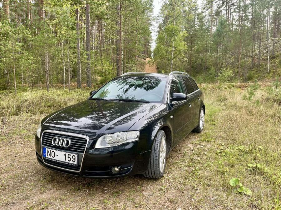 Black Audi A4 2007 in Gulbene, with an engine capacity of 2.00 L and mileage of 379 thousand km for 3000 €, photo 6 on AUTOMOTO.COM.LV