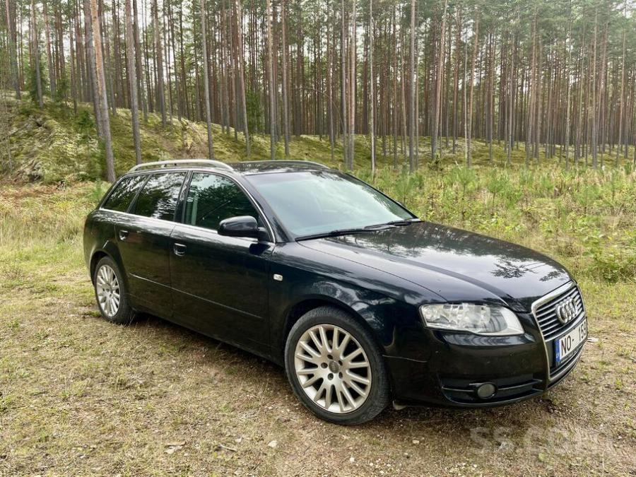 Black Audi A4 2007 in Gulbene, with an engine capacity of 2.00 L and mileage of 379 thousand km for 3000 €, photo 7 on AUTOMOTO.COM.LV