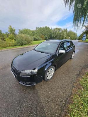 Black Audi A4 2007 in Jonava, with an engine capacity of 1.99 L and mileage of 294 thousand km for 2499 €, photo 7 on AUTOMOTO.COM.LV