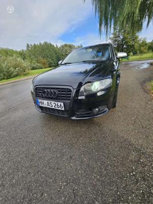 Black Audi A4 2007 in Jonava, with an engine capacity of 1.99 L and mileage of 294 thousand km for 2499 €, photo 14 on AUTOMOTO.COM.LV