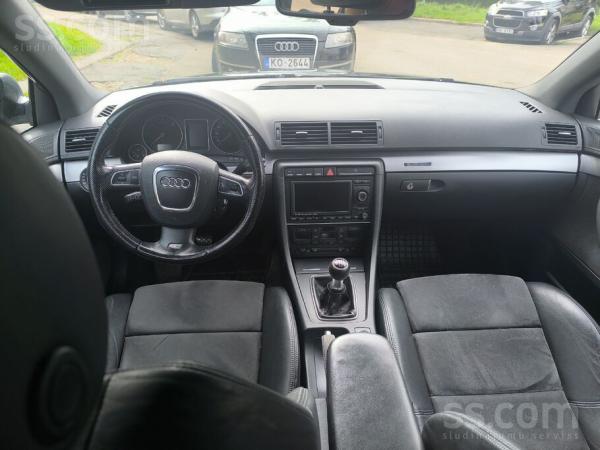 Audi A4 2007 in Riga on AUTOMOTO.COM.LV Black Audi A4 2007 in Riga, with an engine capacity of 2.00 L and mileage of 292 thousand km for 3350 €, photo 3 on AUTOMOTO.COM.LV