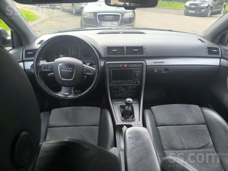 Melns Audi A4 2007 Rīga, ar dzinēja tilpumu 2.00 L un nobraukumu 292 tūkst. km par 3350 €, foto 3 vietnē AUTOMOTO.COM.LV