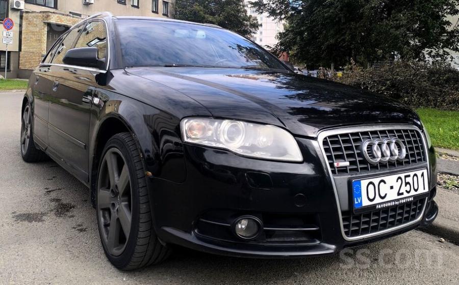 Melns Audi A4 2007 Rīga, ar dzinēja tilpumu 2.00 L un nobraukumu 292 tūkst. km par 3350 €, foto 4 vietnē AUTOMOTO.COM.LV
