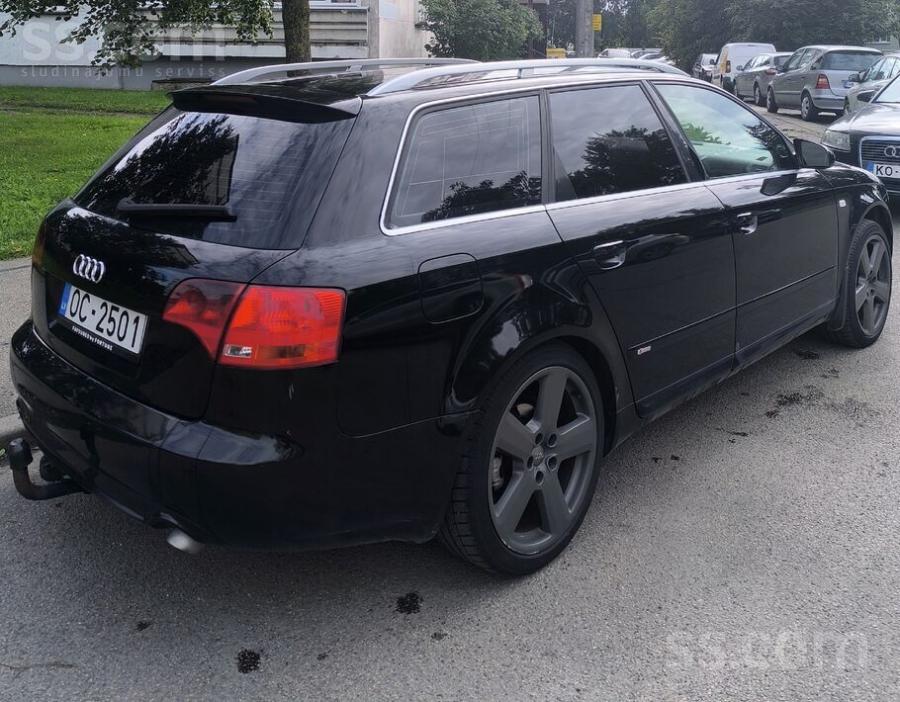 Melns Audi A4 2007 Rīga, ar dzinēja tilpumu 2.00 L un nobraukumu 292 tūkst. km par 3350 €, foto 5 vietnē AUTOMOTO.COM.LV