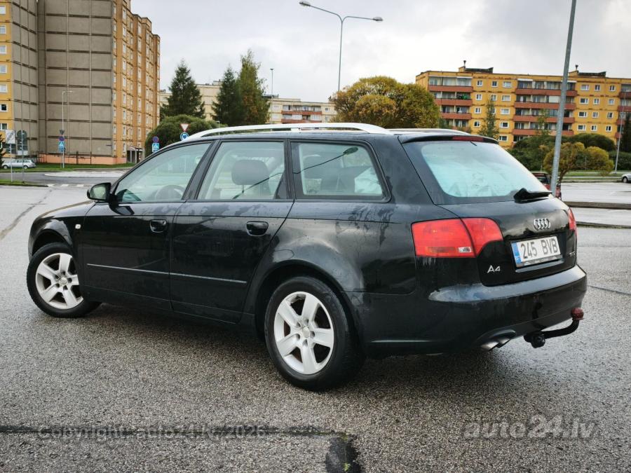 Черный Ауди А4 2007 в Тарту, объемом двигателя 1.90 л и пробегом 289 тыс. км за 1699 €, фото 5 на AUTOMOTO.COM.LV