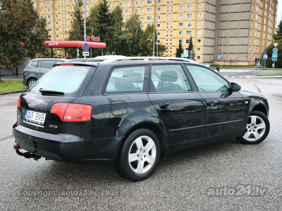 Черный Ауди А4 2007 в Тарту, объемом двигателя 1.90 л и пробегом 289 тыс. км за 1699 €, фото 7 на AUTOMOTO.COM.LV