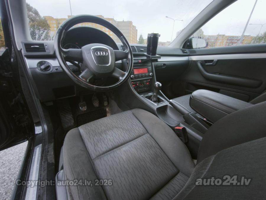 Черный Ауди А4 2007 в Тарту, объемом двигателя 1.90 л и пробегом 289 тыс. км за 1699 €, фото 11 на AUTOMOTO.COM.LV