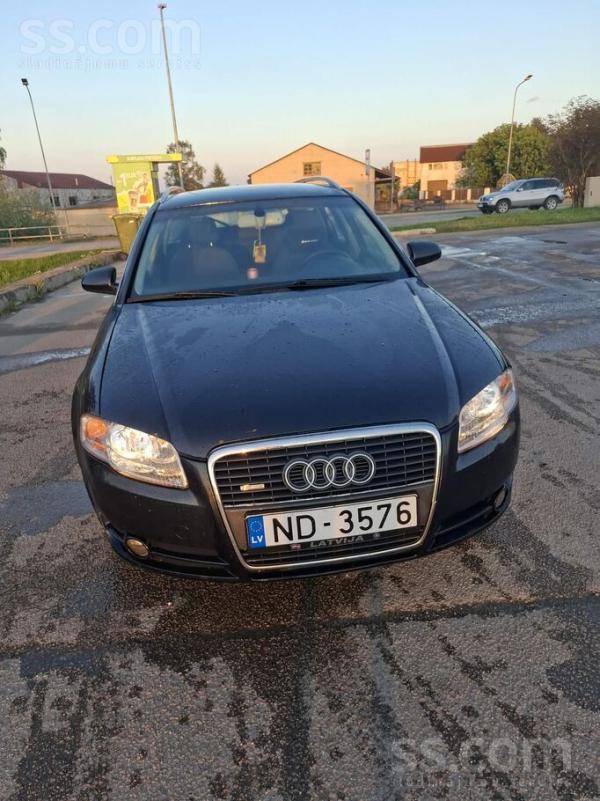 Черный Ауди А4 2007 в Елгава, объемом двигателя 1.90 л и пробегом 255 тыс. км за 2600 €, фото 9 на AUTOMOTO.COM.LV
