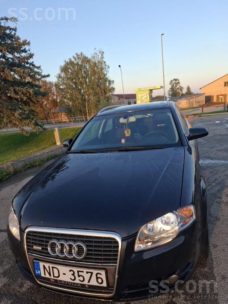 Melns Audi A4 2007 Jelgava, ar dzinēja tilpumu 1.90 L un nobraukumu 255 tūkst. km par 2600 €, foto 13 vietnē AUTOMOTO.COM.LV