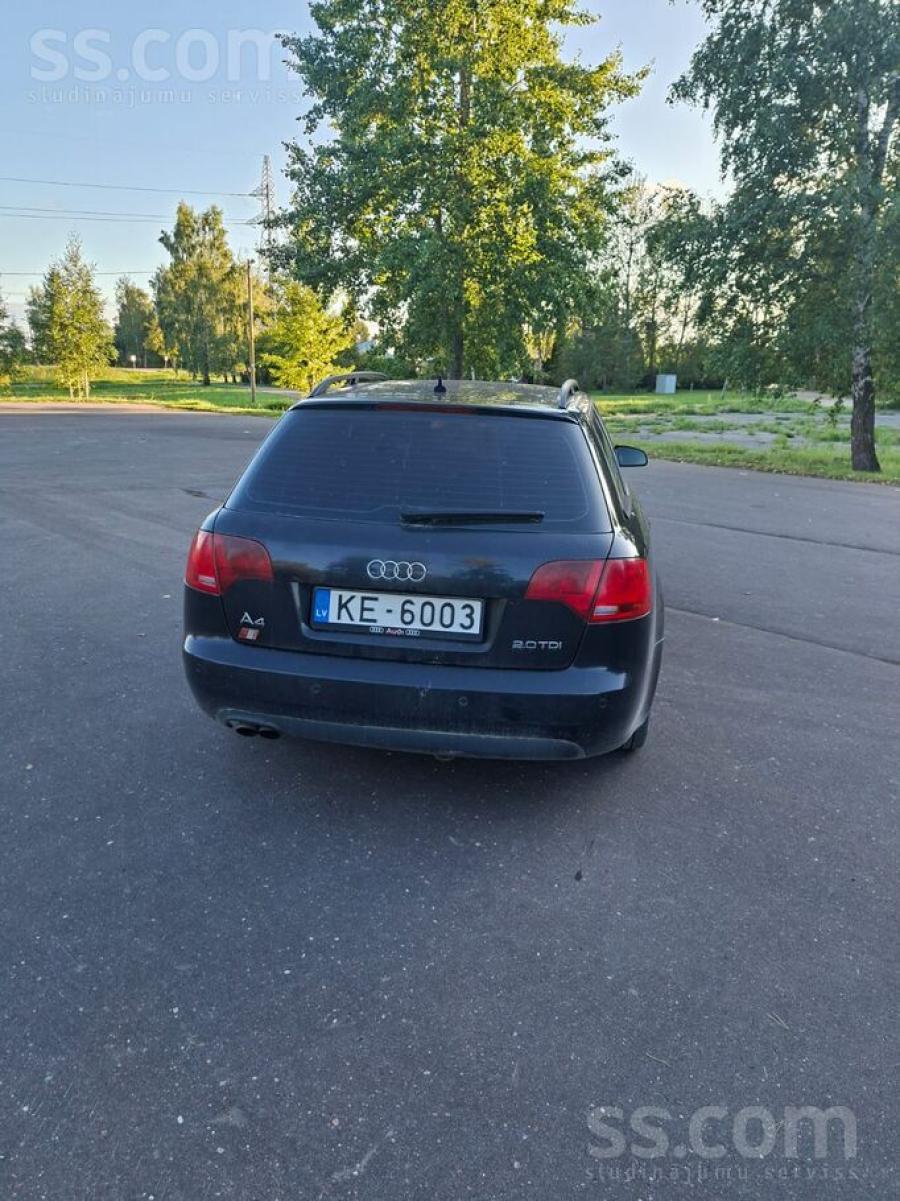 Melns Audi A4 2007 Jūrmala, ar dzinēja tilpumu 2.00 L un nobraukumu 345 tūkst. km par 2400 €, foto 14 vietnē AUTOMOTO.COM.LV