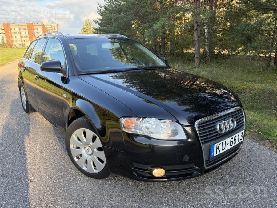 Black Audi A4 2007 in Riga, with an engine capacity of 2.00 L and mileage of 278 thousand km for 2600 €, photo 3 on AUTOMOTO.COM.LV