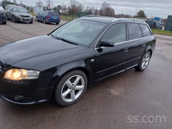 Audi A4 2007 Valmiera vietnē Melns Audi A4 2007 Valmiera, ar dzinēja tilpumu 2.00 L un nobraukumu 338 tūkst. km par 4440 €, foto 3 vietnē AUTOMOTO.COM.LV