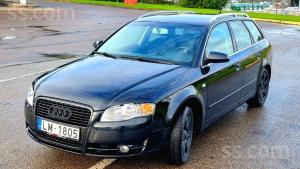 Melns Audi A4 2007 Cēsis, ar dzinēja tilpumu 2.00 L un nobraukumu 353 tūkst. km par 2500 €, foto 4 vietnē AUTOMOTO.COM.LV