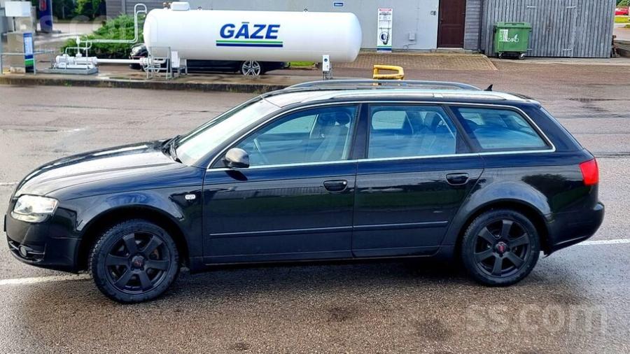 Melns Audi A4 2007 Cēsis, ar dzinēja tilpumu 2.00 L un nobraukumu 353 tūkst. km par 2500 €, foto 5 vietnē AUTOMOTO.COM.LV