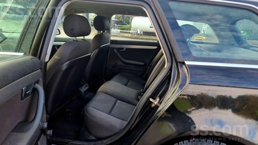 Melns Audi A4 2007 Cēsis, ar dzinēja tilpumu 2.00 L un nobraukumu 353 tūkst. km par 2500 €, foto 13 vietnē AUTOMOTO.COM.LV