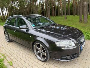 Black Audi A4 2007 in Utena, with an engine capacity of 2.00 L and mileage of 211 thousand km for 3750 €, photo 4 on AUTOMOTO.COM.LV