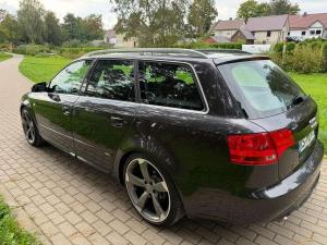 Black Audi A4 2007 in Utena, with an engine capacity of 2.00 L and mileage of 211 thousand km for 3750 €, photo 8 on AUTOMOTO.COM.LV