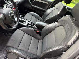 Black Audi A4 2007 in Utena, with an engine capacity of 2.00 L and mileage of 211 thousand km for 3750 €, photo 10 on AUTOMOTO.COM.LV