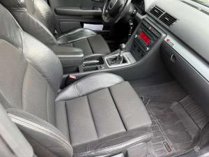 Black Audi A4 2007 in Utena, with an engine capacity of 2.00 L and mileage of 211 thousand km for 3750 €, photo 11 on AUTOMOTO.COM.LV