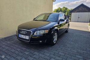 Melns Audi A4 2007 Viļņa, ar dzinēja tilpumu 2.00 L un nobraukumu 286 tūkst. km par 1900 €, foto 4 vietnē AUTOMOTO.COM.LV