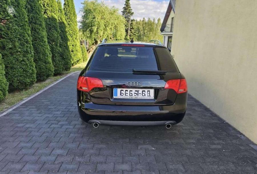 Melns Audi A4 2007 Viļņa, ar dzinēja tilpumu 2.00 L un nobraukumu 286 tūkst. km par 1900 €, foto 6 vietnē AUTOMOTO.COM.LV