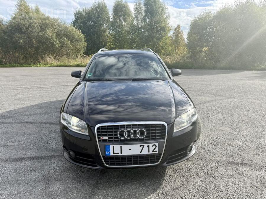 Black Audi A4 2007 in Rezekne, with an engine capacity of 2.00 L and mileage of 236 thousand km for 4200 €, photo 3 on AUTOMOTO.COM.LV