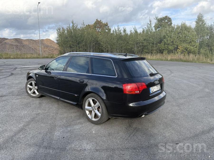 Black Audi A4 2007 in Rezekne, with an engine capacity of 2.00 L and mileage of 236 thousand km for 4200 €, photo 5 on AUTOMOTO.COM.LV
