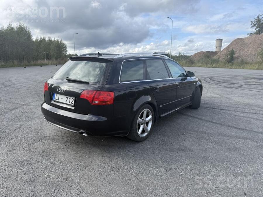 Black Audi A4 2007 in Rezekne, with an engine capacity of 2.00 L and mileage of 236 thousand km for 4200 €, photo 7 on AUTOMOTO.COM.LV
