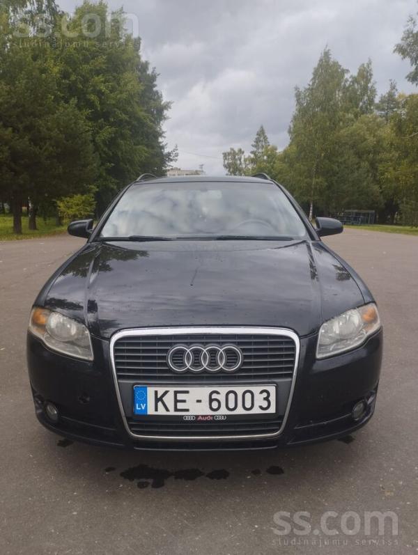 Melns Audi A4 2007 Jūrmala, ar dzinēja tilpumu 2.00 L un nobraukumu 345 tūkst. km par 1950 €, foto 1 vietnē AUTOMOTO.COM.LV