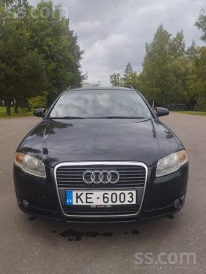 Black Audi A4 2007 in Jurmala, with an engine capacity of 2.00 L and mileage of 345 thousand km for 1950 €, photo  on AUTOMOTO.COM.LV