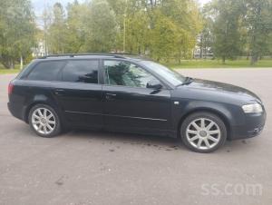 Black Audi A4 2007 in Jurmala, with an engine capacity of 2.00 L and mileage of 345 thousand km for 1950 €, photo 3 on AUTOMOTO.COM.LV